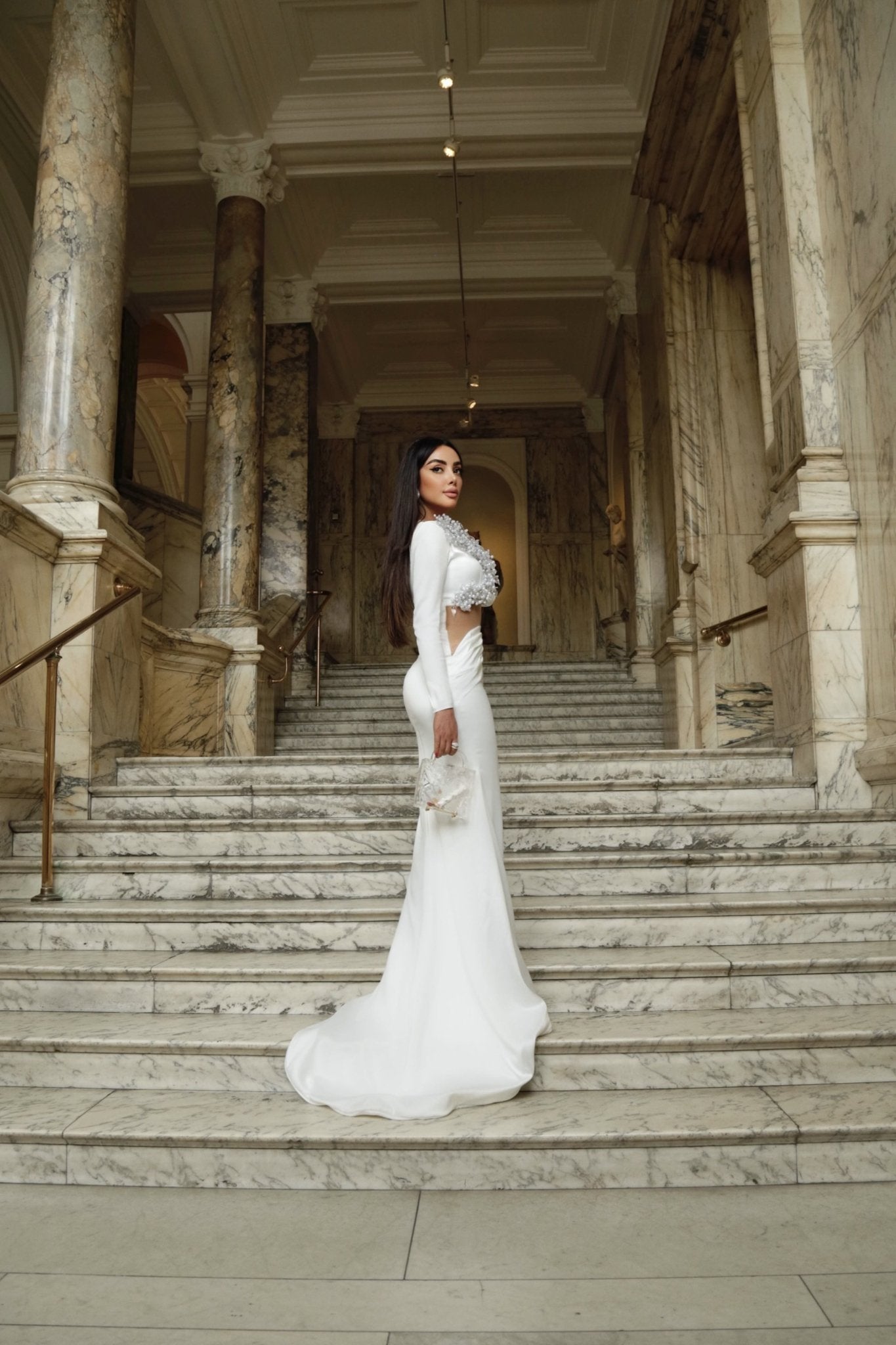Shirin in Blini's Bridal Dress – Blini Fashion House