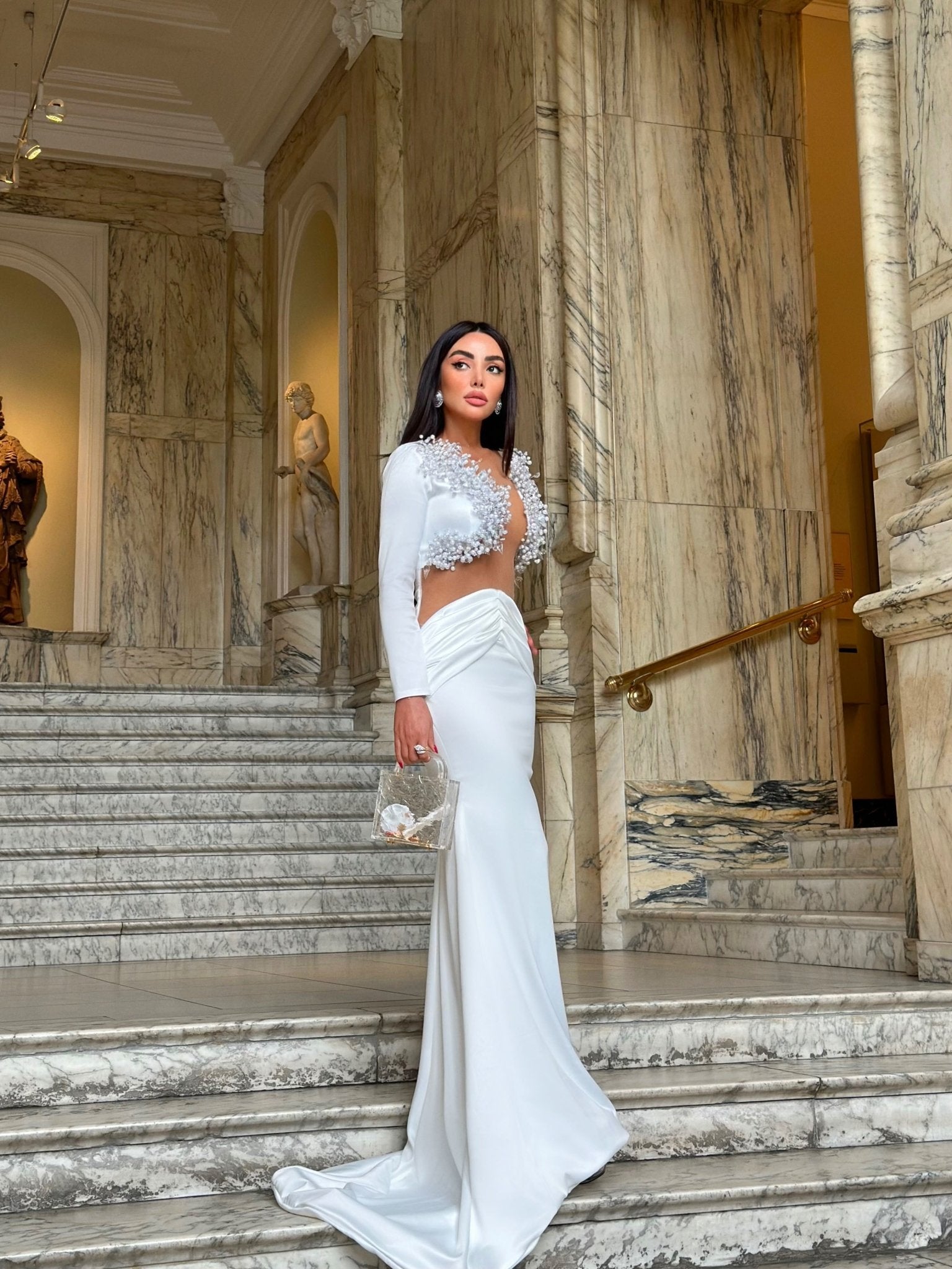 Shirin in Blini's Bridal Dress – Blini Fashion House